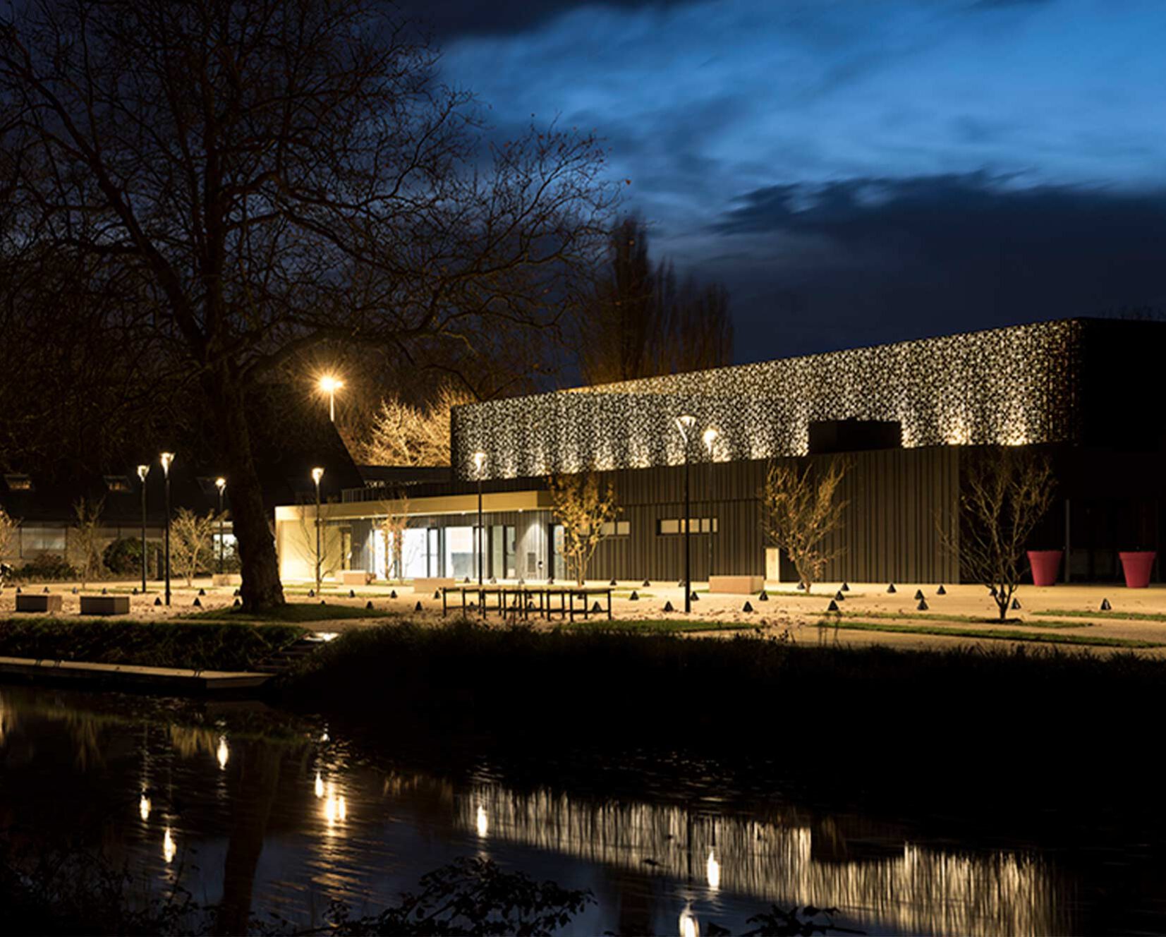 Salle polyvalente La Confluence - Bernard Électricité